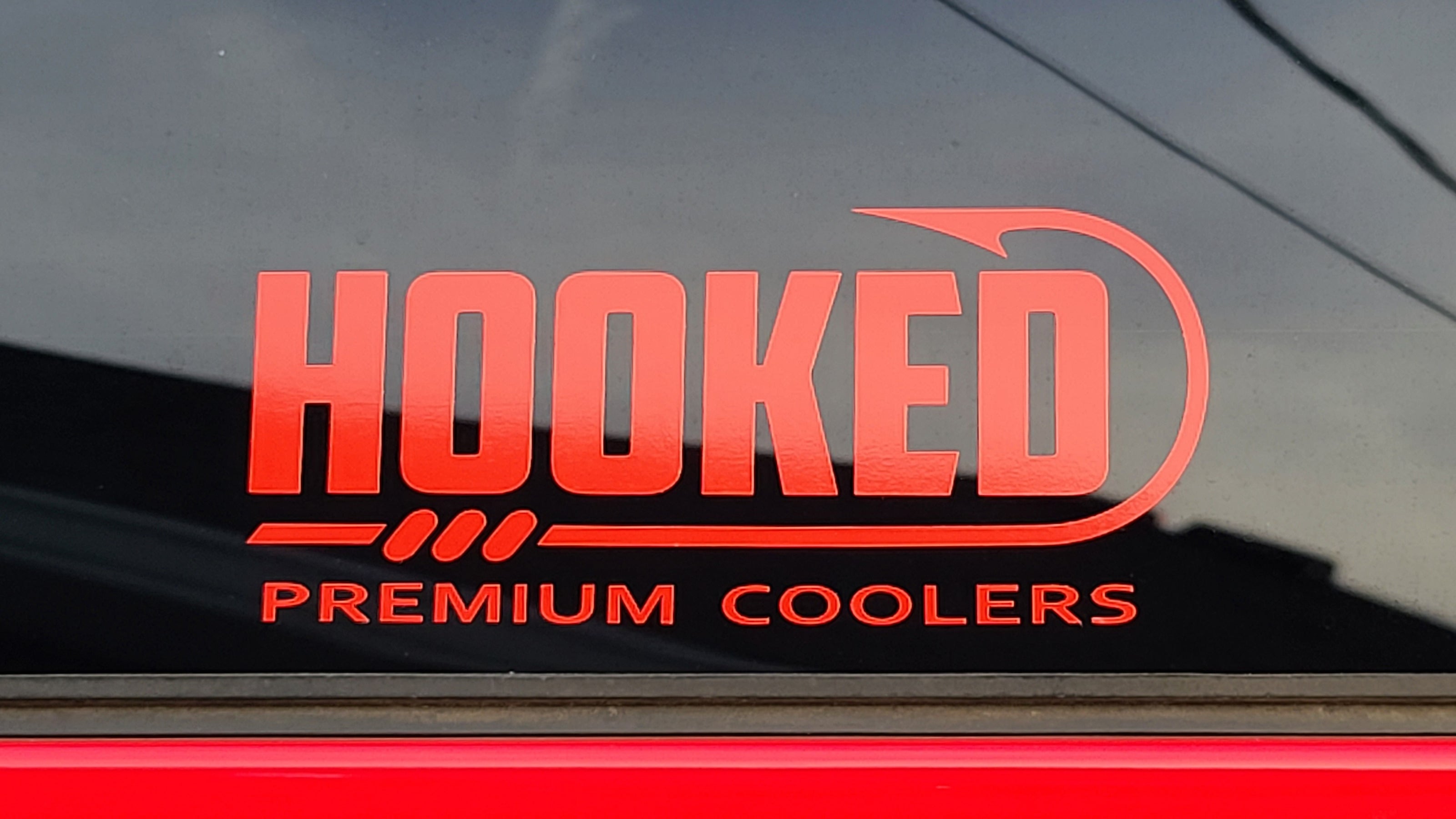 Window Decal – Hooked Coolers